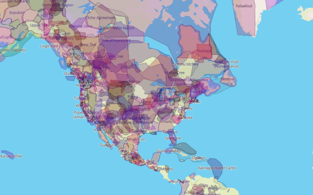 Este mapa mostra territórios tradicionais de indígenas pelo mundo ...