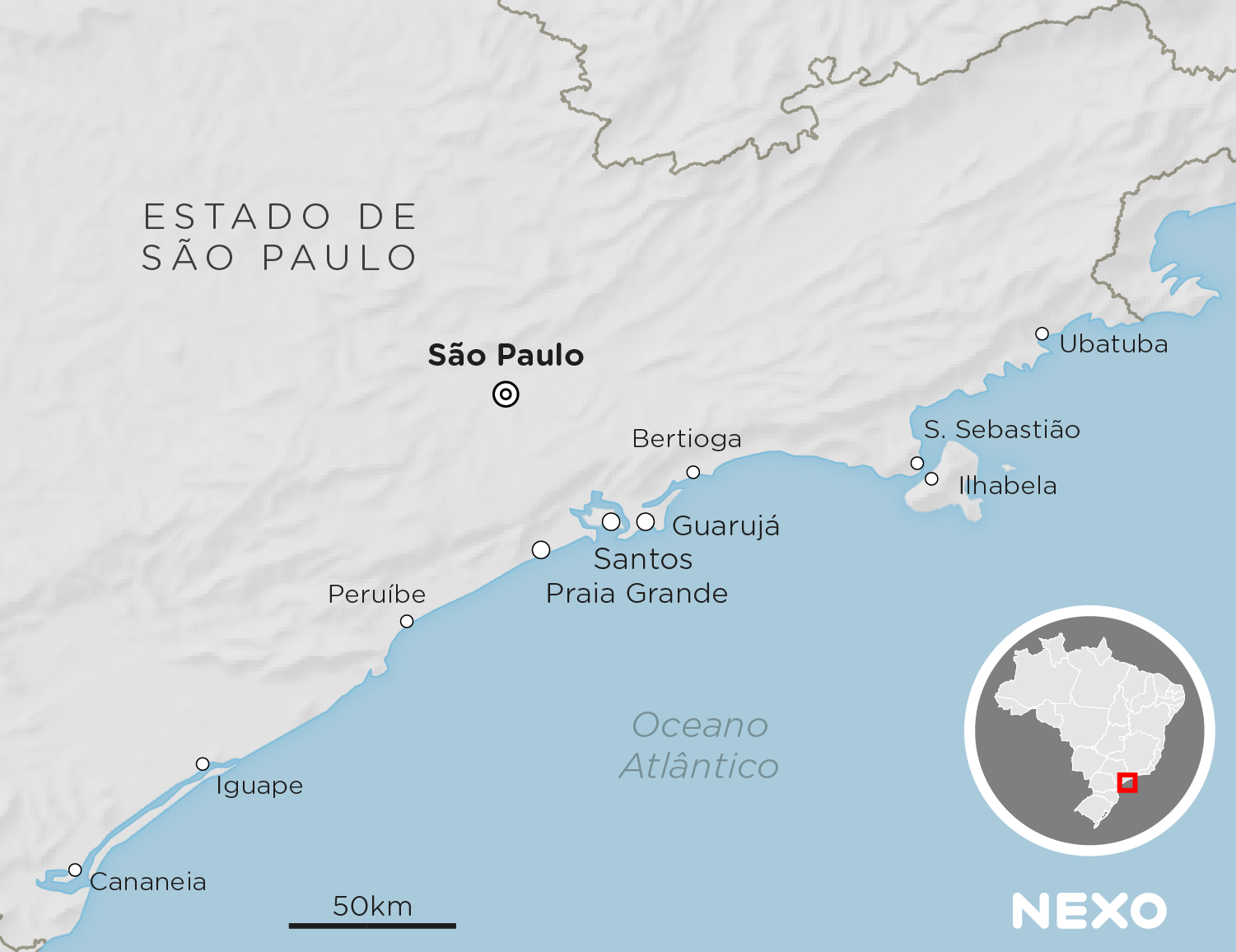 O que o surto em Guarujá diz das praias da Baixada Santista - Nexo Jornal