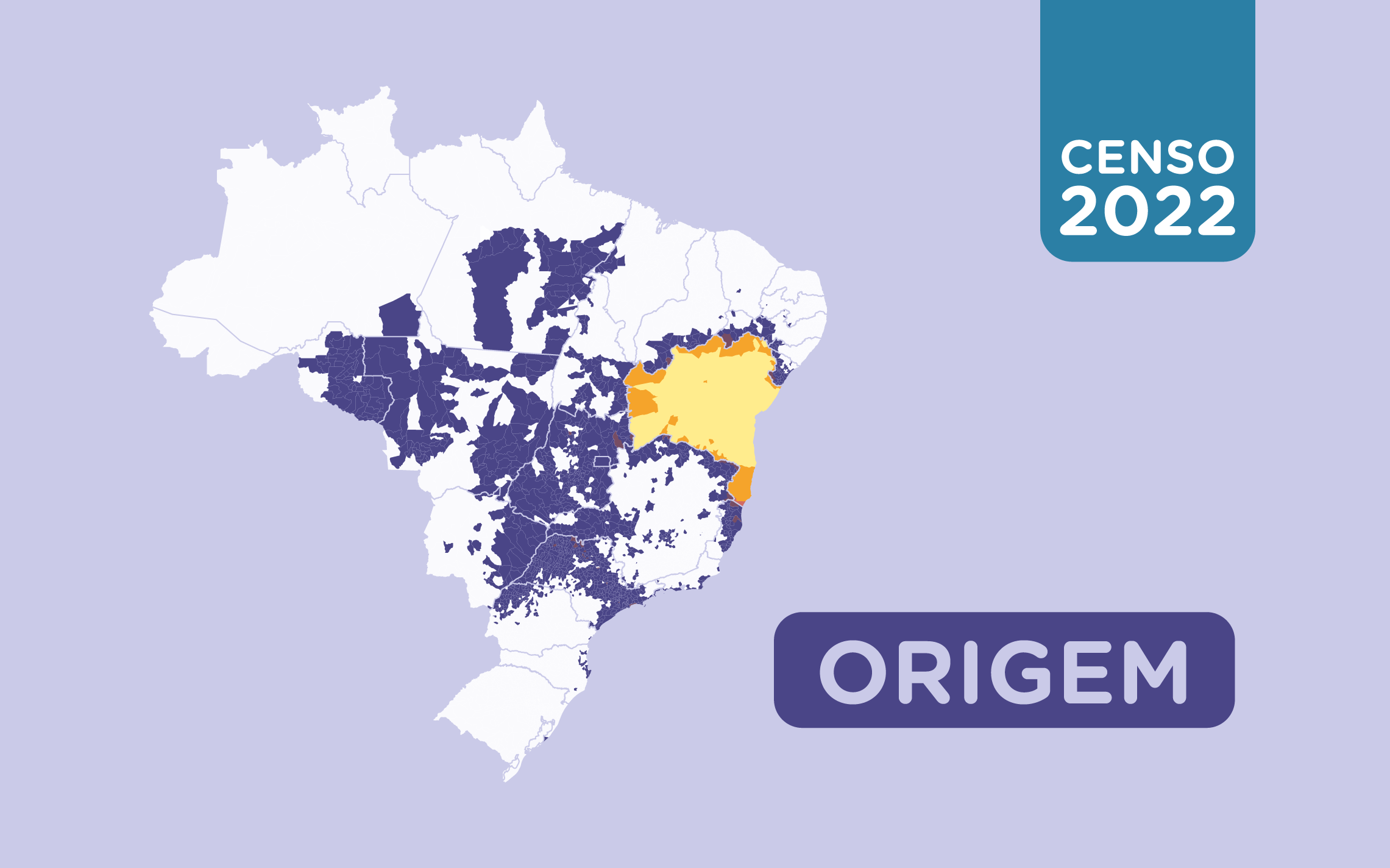 Gráficos e mapas sobre o Censo Demográfico de 2022 - Nexo Jornal